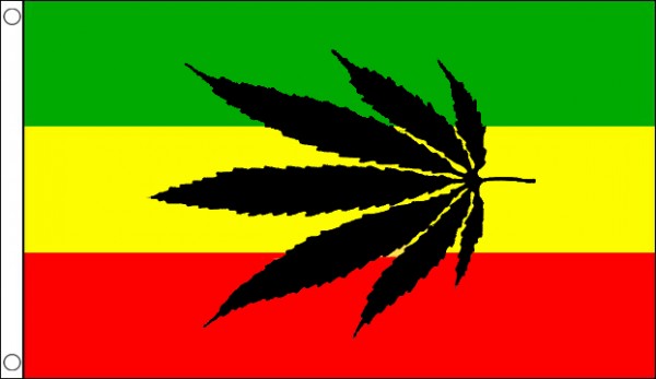 Cannabis Reggae Flag | Buy Marijuana Leaf Flags For Sale - The World of ...