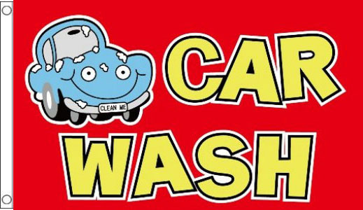 Car Wash Flag | Buy Hand Car Wash Flags For Sale - The World of Flags