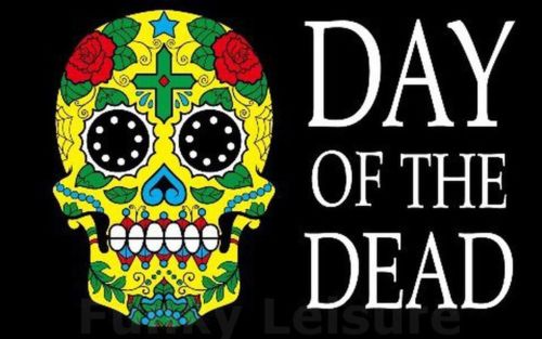 Day of The Dead Flag | Buy Halloween Festival Flags For Sale - The ...