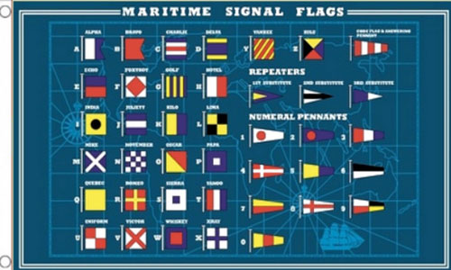 Maritime Signal Flag | Buy International World Nautical Signals Flags ...