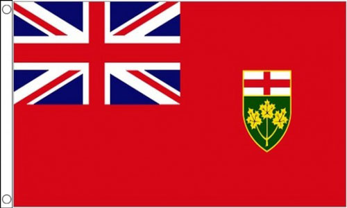 Ontario Flag | Buy Canadian Flags For Sale - The World of Flags