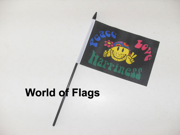 Peace Love Happiness Hand Flag | Buy Festival Flags For Sale - The ...